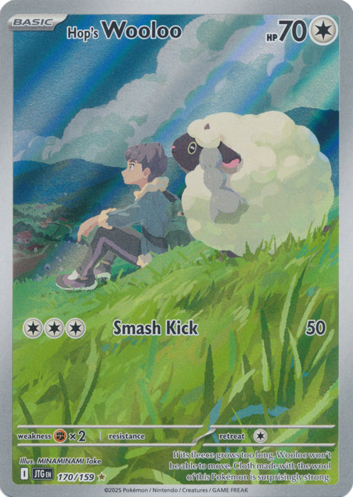 401 Games Canada - Hop's Wooloo - 170/159 - Illustration Rare