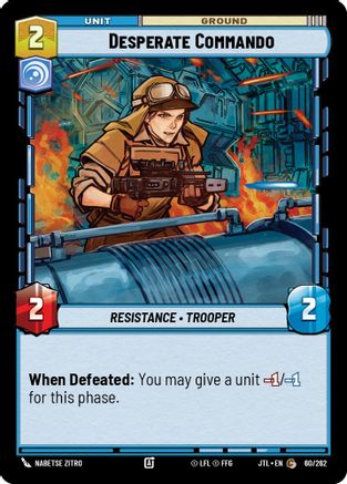 401 Games Canada - Desperate Commando - 060/262 - Common
