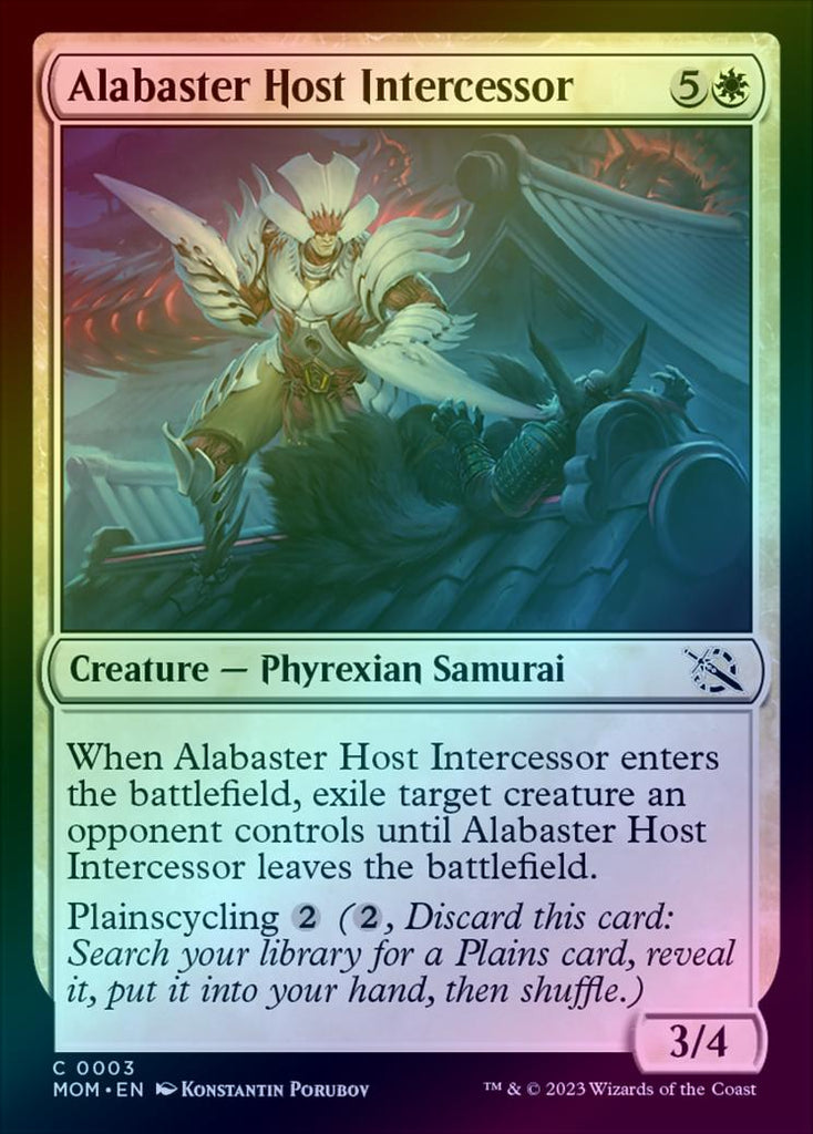 401 Games Canada - Alabaster Host Intercessor (Foil) (MOM)