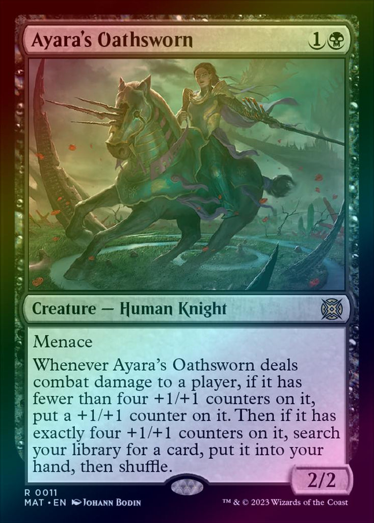 401 Games Canada - Ayara's Oathsworn (Foil) (MAT)