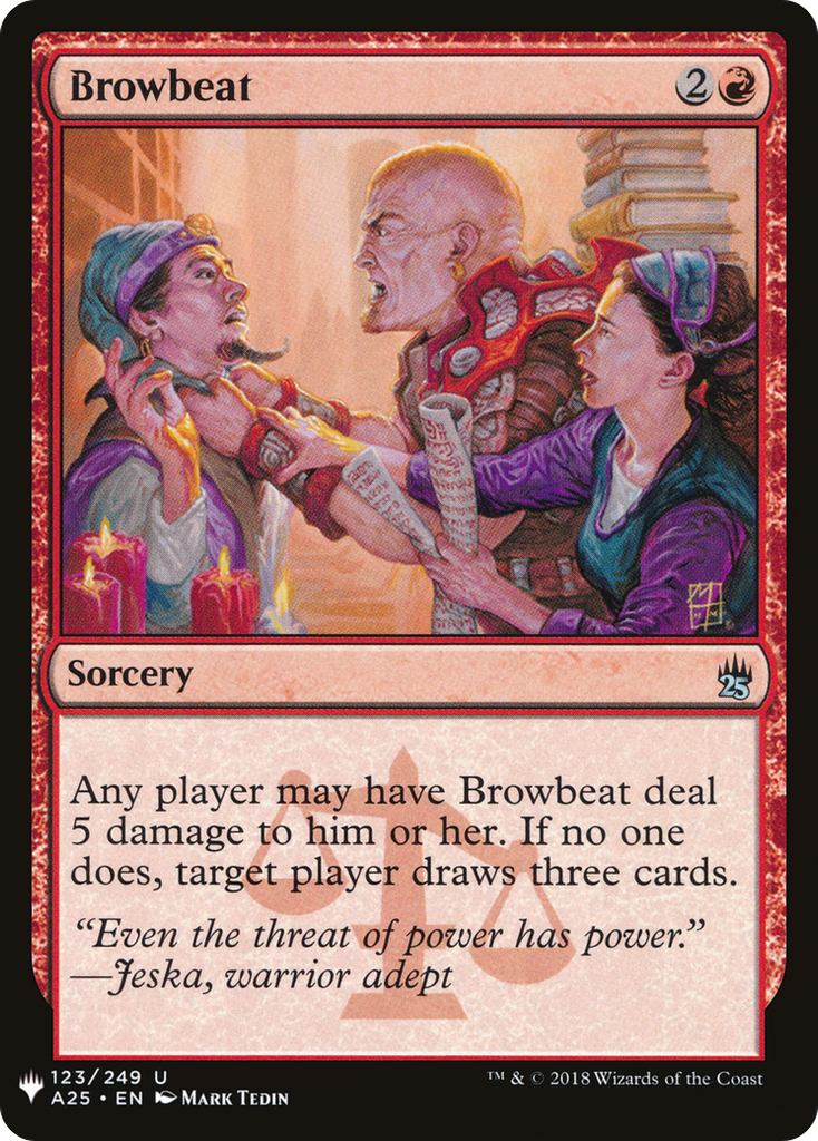 401 Games Canada - Browbeat - A25 Reprint (PLST)