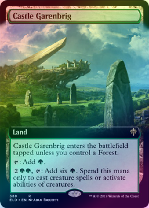 401 Games Canada - Castle Garenbrig - Extended Art (Foil) (ELD)