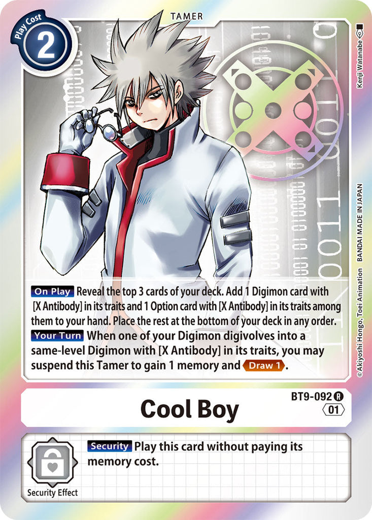 401 Games Canada - Cool Boy - BT9-092 - Rare