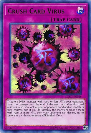 401 Games Canada - Crush Card Virus (Version 2) - LCKC-EN046 - Ultra Rare - Unlimited