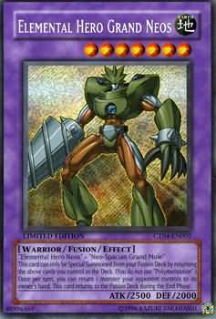 401 Games Canada - Elemental Hero Grand Neos - CT04-EN001 - Secret Rare - Limited Edition