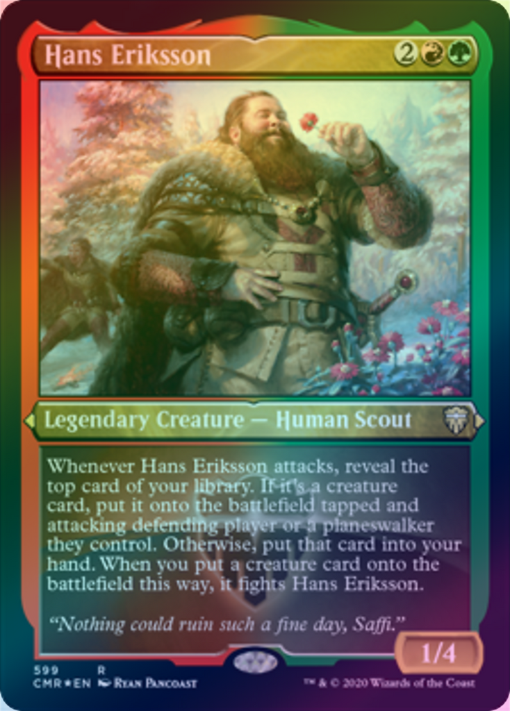 401 Games Canada - Hans Eriksson (Etched) (CMR)