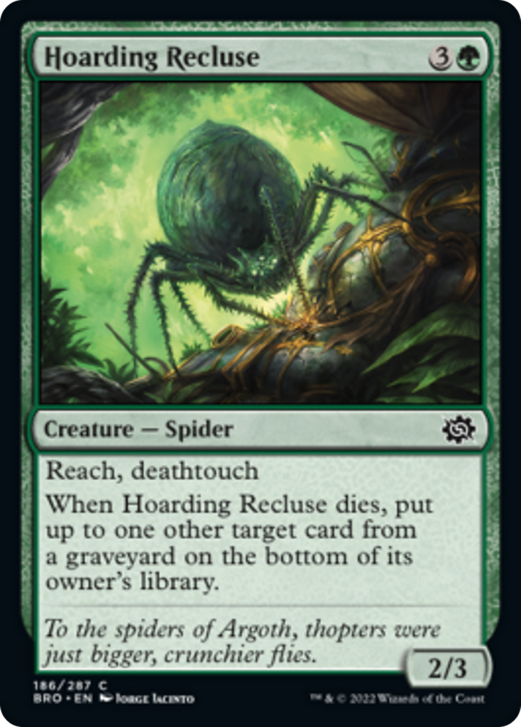 401 Games Canada - Hoarding Recluse (BRO)