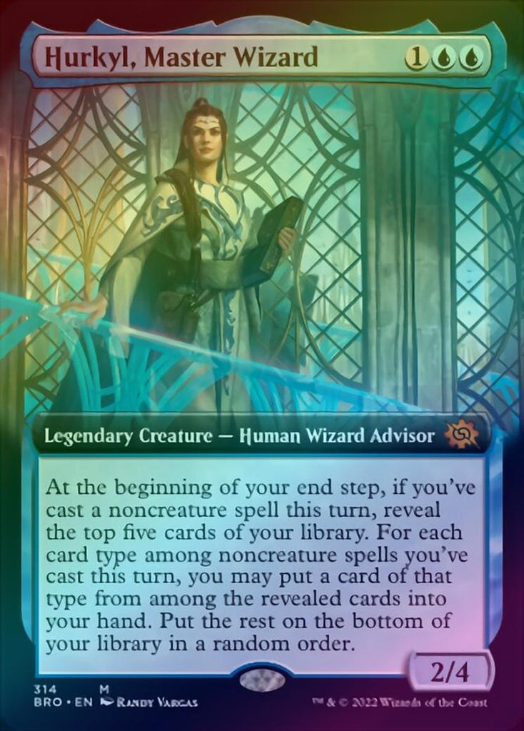 401 Games Canada - Hurkyl, Master Wizard - Extended Art (Foil) (BRO)