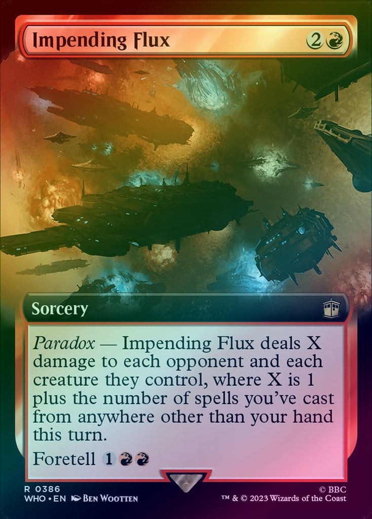 401 Games Canada - Impending Flux - Extended Art (Foil) (WHO)