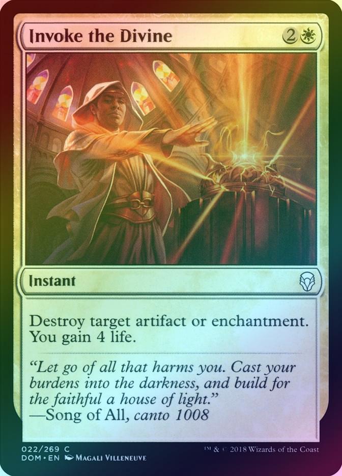 401 Games Canada - Invoke the Divine (Foil) (DOM)