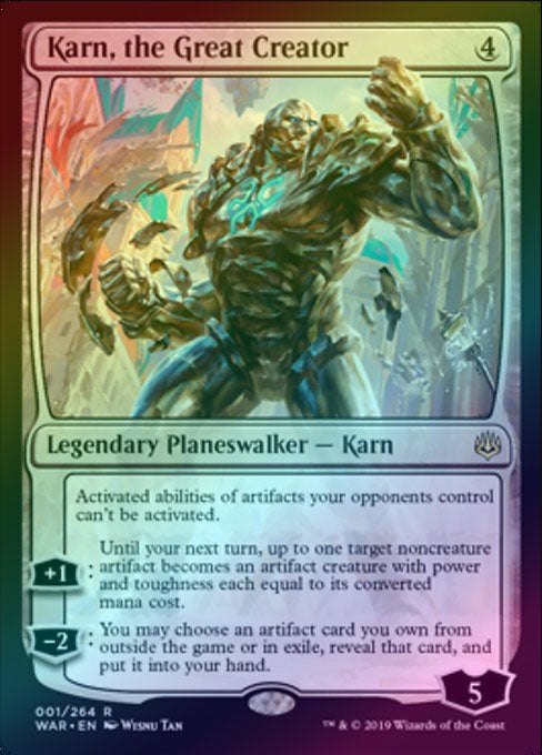 401 Games Canada - Karn, the Great Creator (Foil) (WAR)