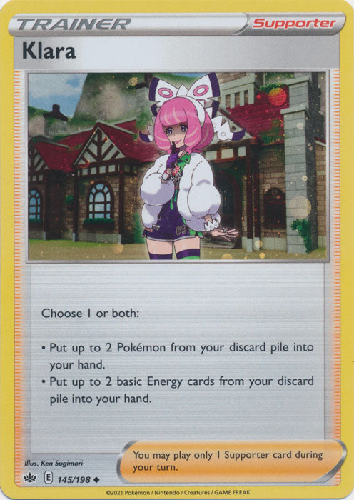 401 Games Canada - Klara - 145/198 - Holo Promo - Theme Deck Exclusive (Cosmos Holo)