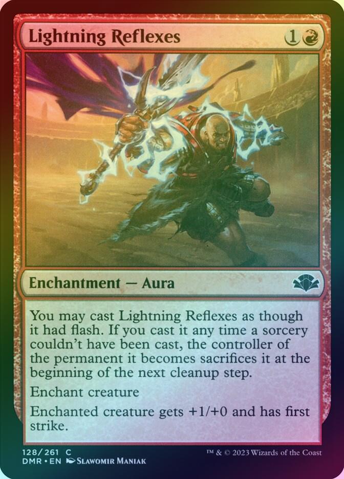 401 Games Canada - Lightning Reflexes (Foil) (DMR)