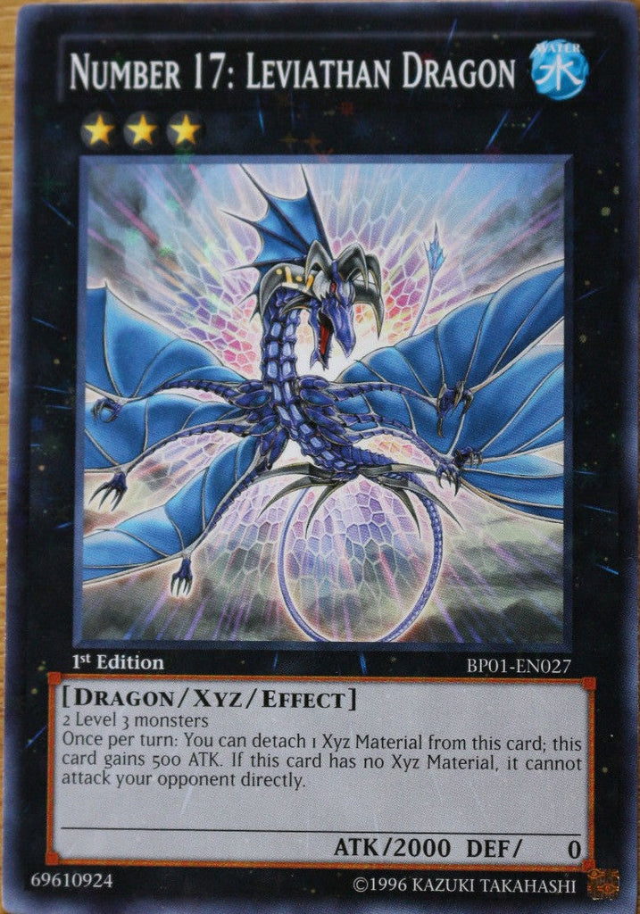 401 Games Canada - Number 17: Leviathan Dragon - BP01-EN027 - Starfoil Rare - 1st Edition
