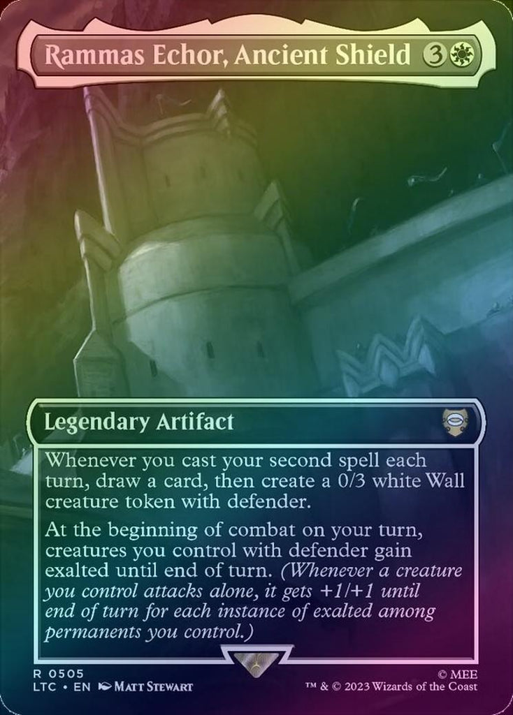 401 Games Canada - Rammas Echor, Ancient Shield - Borderless (Foil) (LTC)