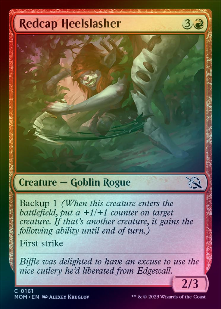 401 Games Canada - Redcap Heelslasher (Foil) (MOM)