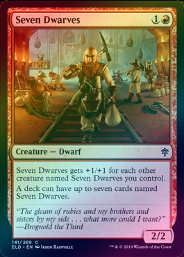 401 Games Canada - Seven Dwarves (Foil) (ELD)