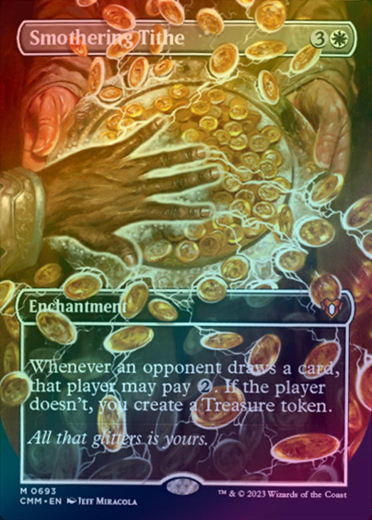 401 Games Canada - Smothering Tithe - Borderless (Foil) (CMM)