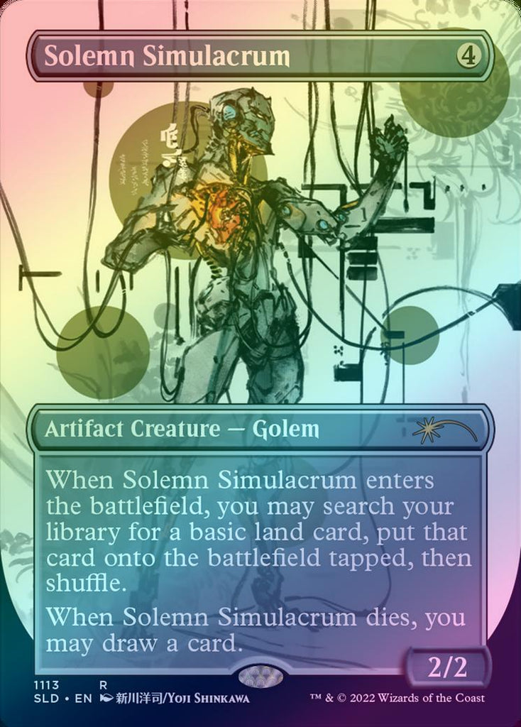 401 Games Canada - Solemn Simulacrum - Special Guest: Yoji Shinkawa Secret Lair (Foil) (SLD)