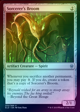 401 Games Canada - Sorcerer's Broom (Foil) (ELD)