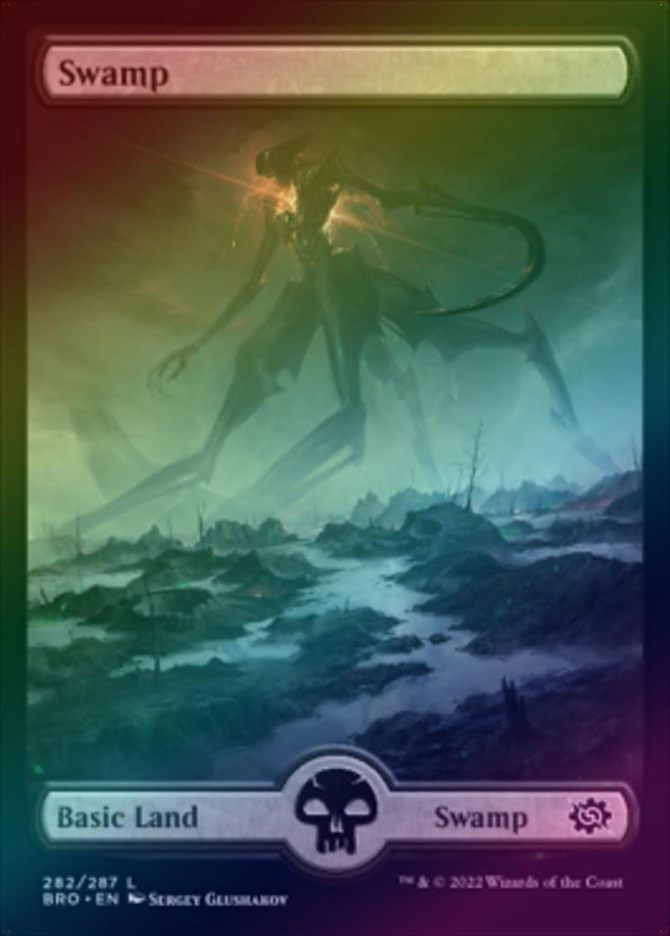 401 Games Canada - Swamp - Full Art (282) (Foil) (BRO)