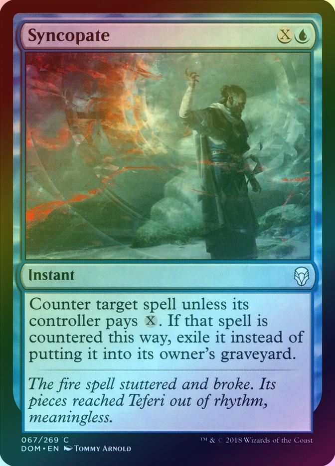 401 Games Canada - Syncopate (Foil) (DOM)