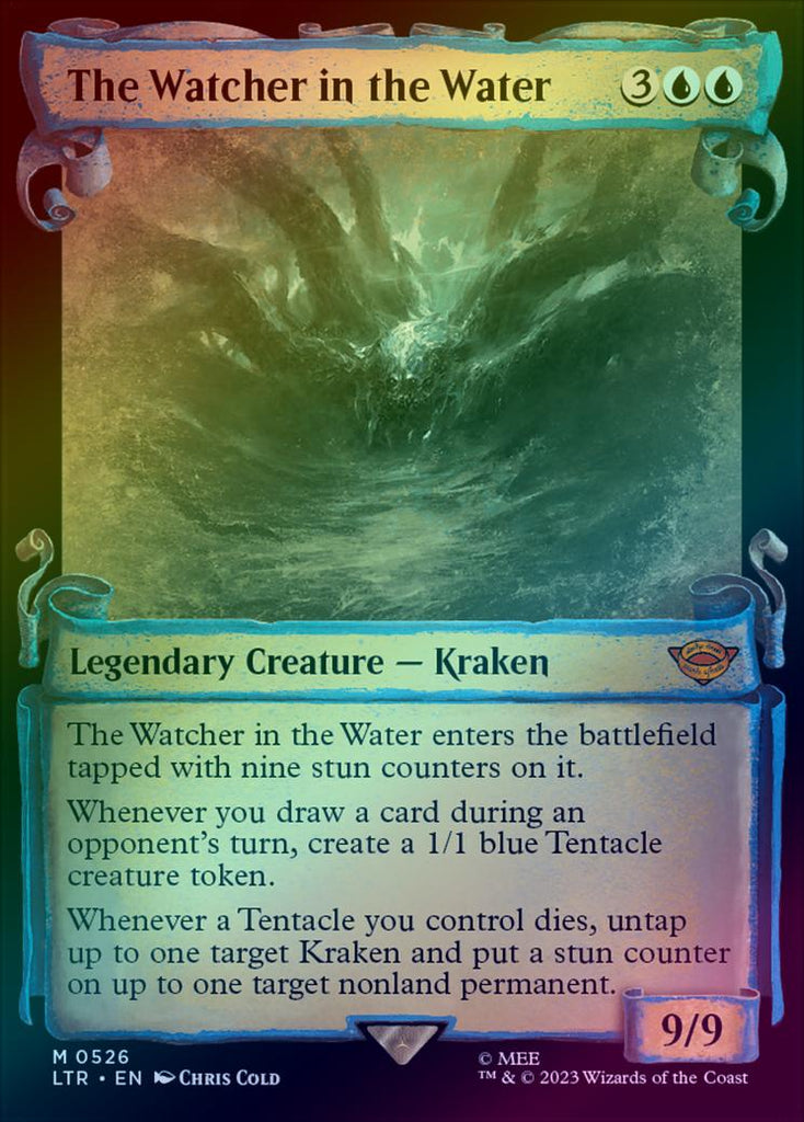 401 Games Canada - The Watcher in the Water - Scroll Showcase (Foil) (LTR)