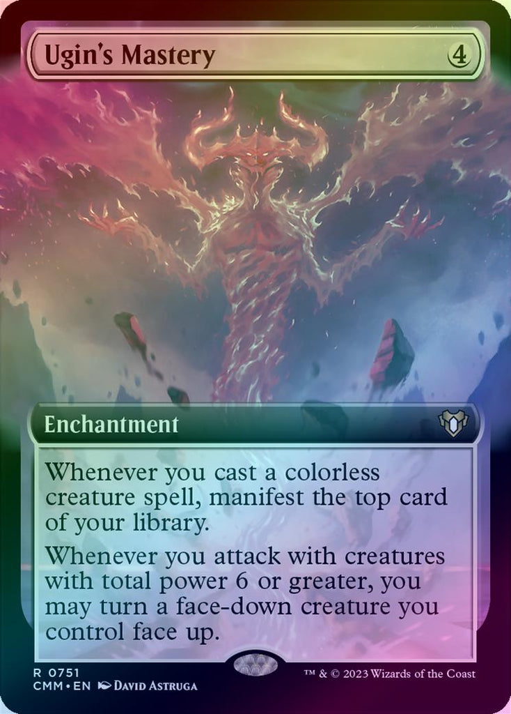 401 Games Canada - Ugin's Mastery - Extended Art (Foil) (CMM)