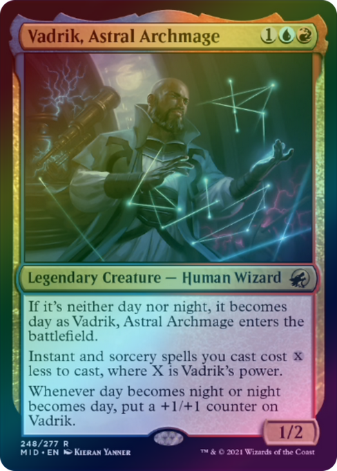 401 Games Canada - Vadrik, Astral Archmage (MID) (Foil)