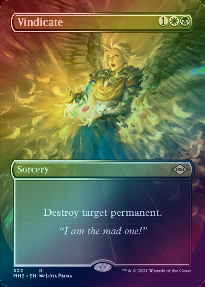 401 Games Canada - Vindicate - Borderless (Foil) (MH2)