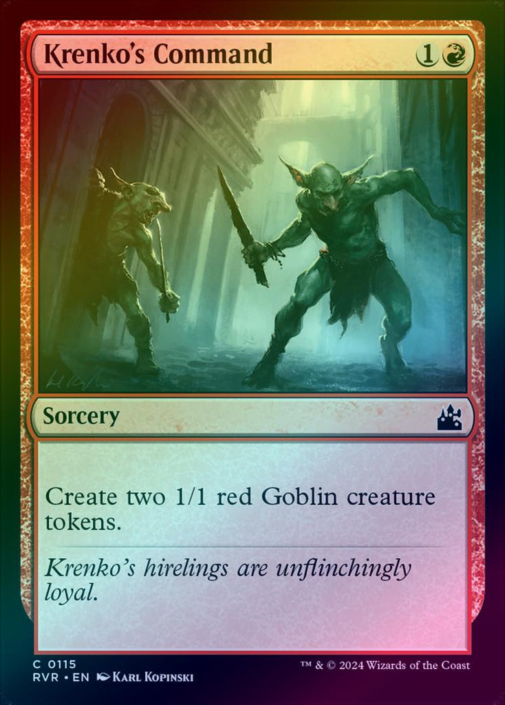 401 Games Canada - Krenko's Command (Foil) (RVR)