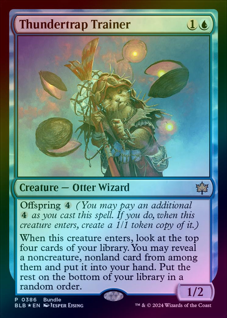 401 Games Canada - Thundertrap Trainer - Bundle Promo (Foil) (BLB)