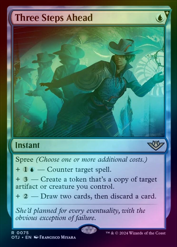 401 Games Canada - Three Steps Ahead (Foil) (OTJ)