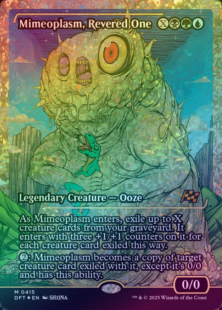 401 Games Canada - Mimeoplasm, Revered One - Japan Showcase - English Language (Fracture Foil) (DFT)