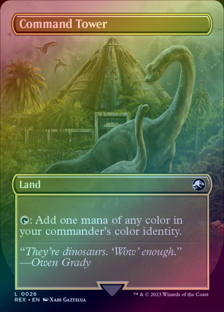 401 Games Canada - Command Tower - Borderless (Foil) (REX)