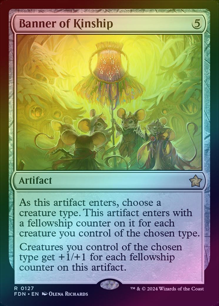 401 Games Canada - Banner of Kinship (Foil) (FDN)