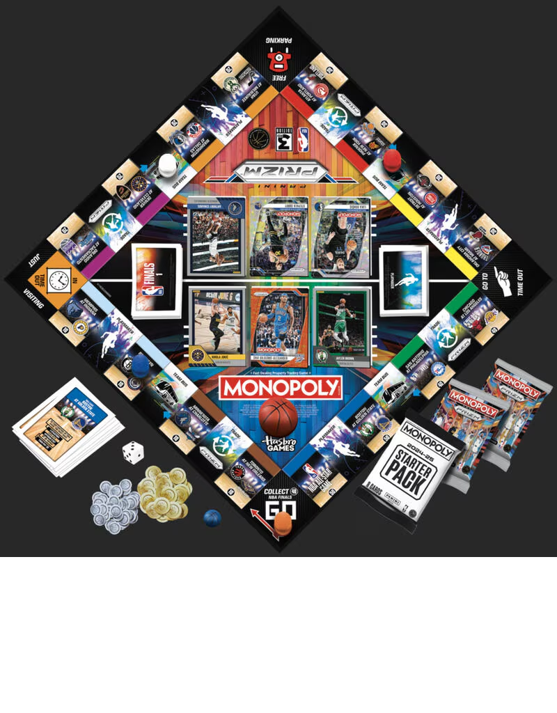 401 Games Canada - 2024-25 Panini Prizm Monopoly Basketball Board Game
