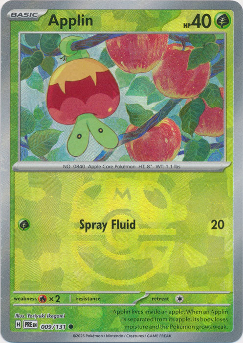 401 Games Canada - Applin (Master Ball Pattern) - 009/131 - Common