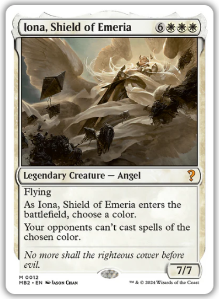 401 Games Canada - Iona, Shield of Emeria (MB2)