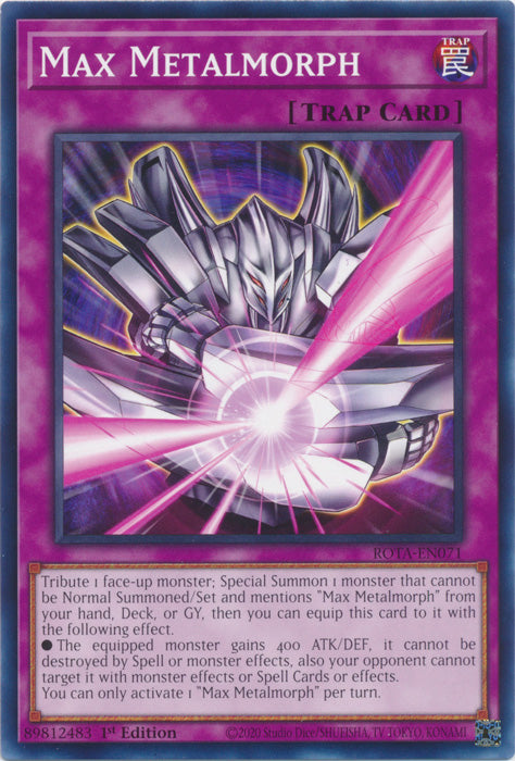 401 Games Canada - Max Metalmorph - ROTA-EN071 - Common - 1st Edition