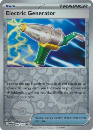 401 Games Canada - Electric Generator - 079/091 - Uncommon - Reverse Holo