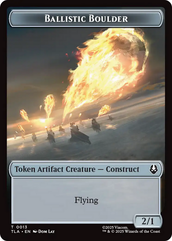 401 Games Canada - Ballistic Boulder Token (TTLA)