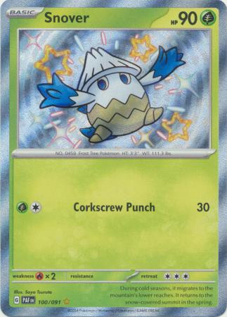 401 Games Canada - Snover - 100/091 - Shiny Rare