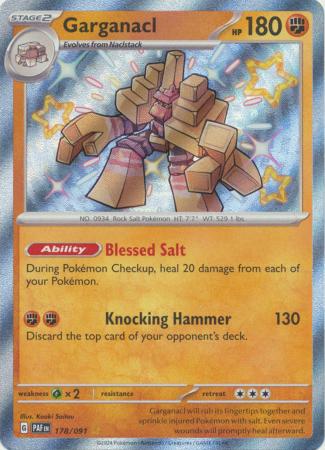 401 Games Canada - Garganacl - 178/091 - Shiny Rare