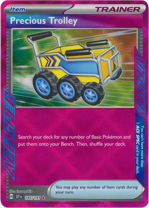 401 Games Canada - Precious Trolley - 185/191 - ACE SPEC Rare