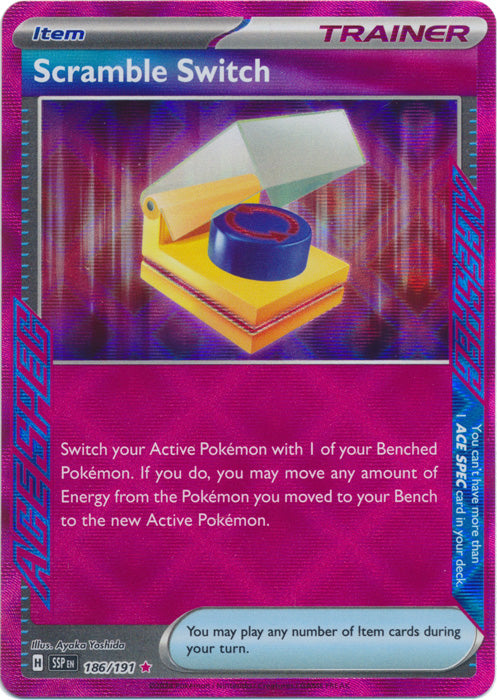 401 Games Canada - Scramble Switch - 186/191 - ACE SPEC Rare