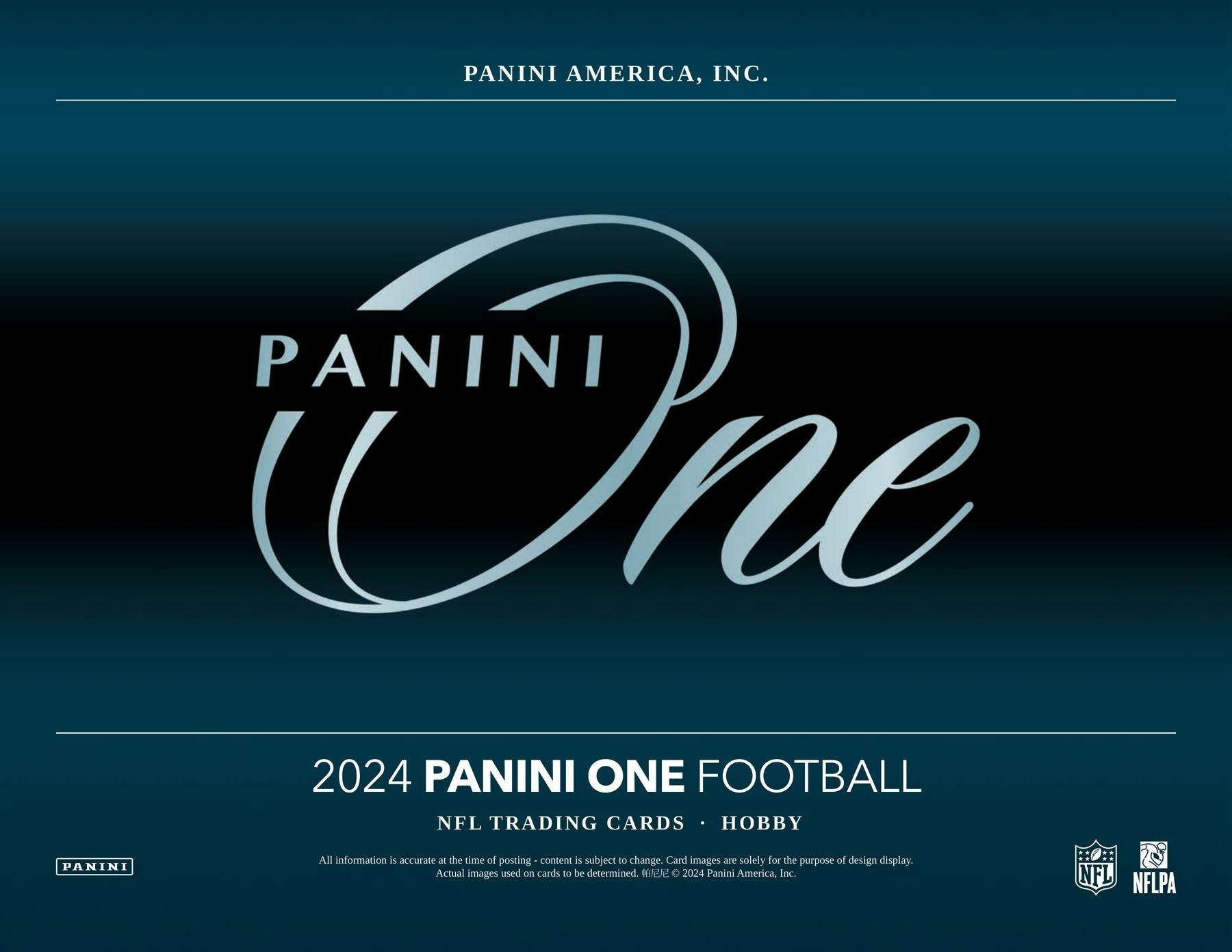 401 Games Canada - 2024 Panini One Football Hobby Box