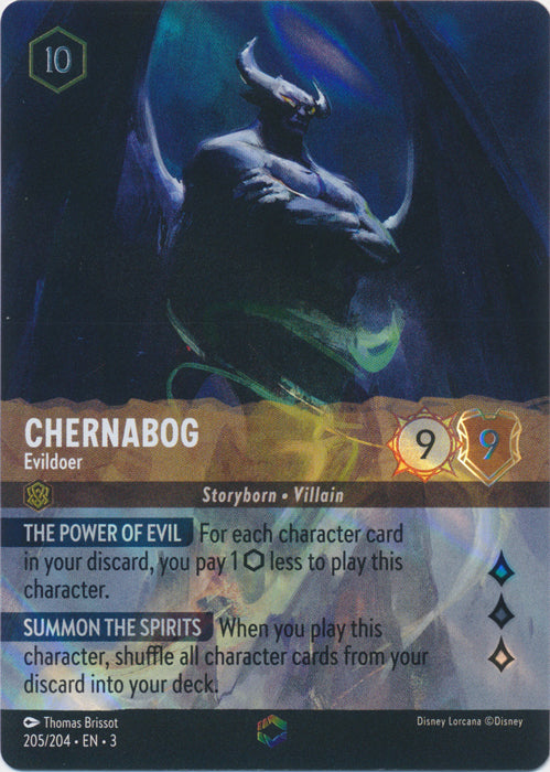 401 Games Canada - Chernabog (Evildoer) - 205/204 - Enchanted