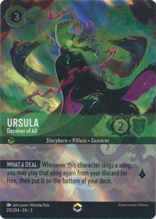 401 Games Canada - Ursula (Deceiver of All) - 212/204 - Enchanted