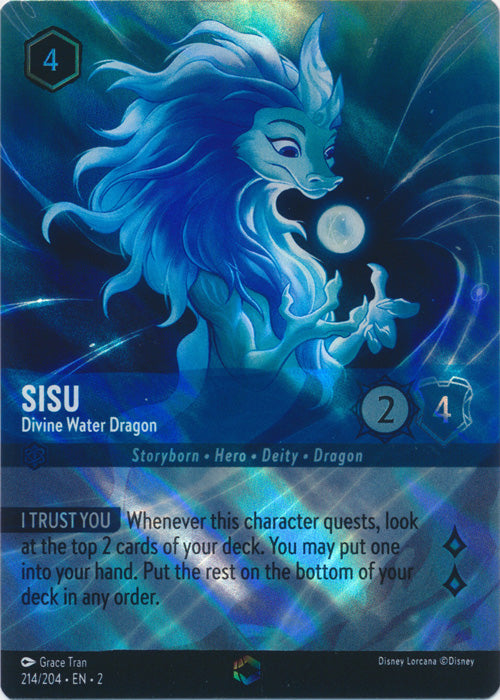 401 Games Canada - Sisu (Divine Water Dragon) - 214/204 - Enchanted